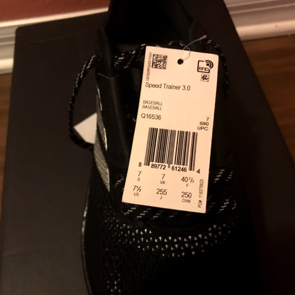 adidas | Shoes | Adidas Speed Trainer 3 Size 75 Blackwhite | Poshmark